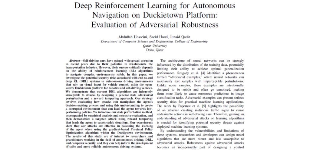 Duckietown: learning robotics and AI like the professionals